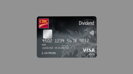 CIBC Offering 5% Cash Back With Their CIBC Dividend® Visa Infinite ...