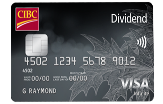 CIBC Offering 5% Cash Back With Their CIBC Dividend® Visa Infinite ...